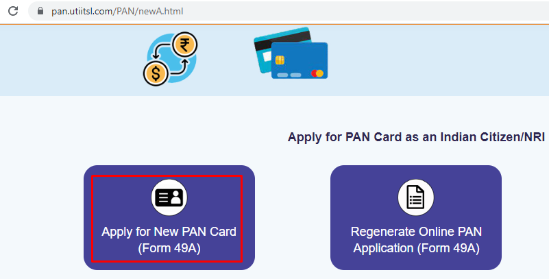 PAN Card - Apply Online, Check Status, Update and Download