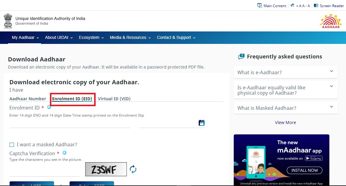 What is Masked Aadhaar Card : Know Features, Benefits And Download