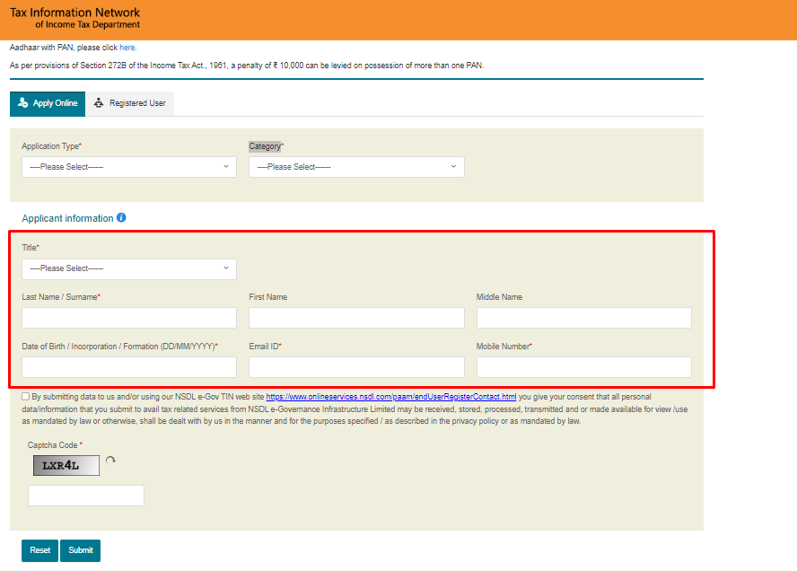Duplicate PAN Card: How to Apply Online, Documents, Fees and Charges