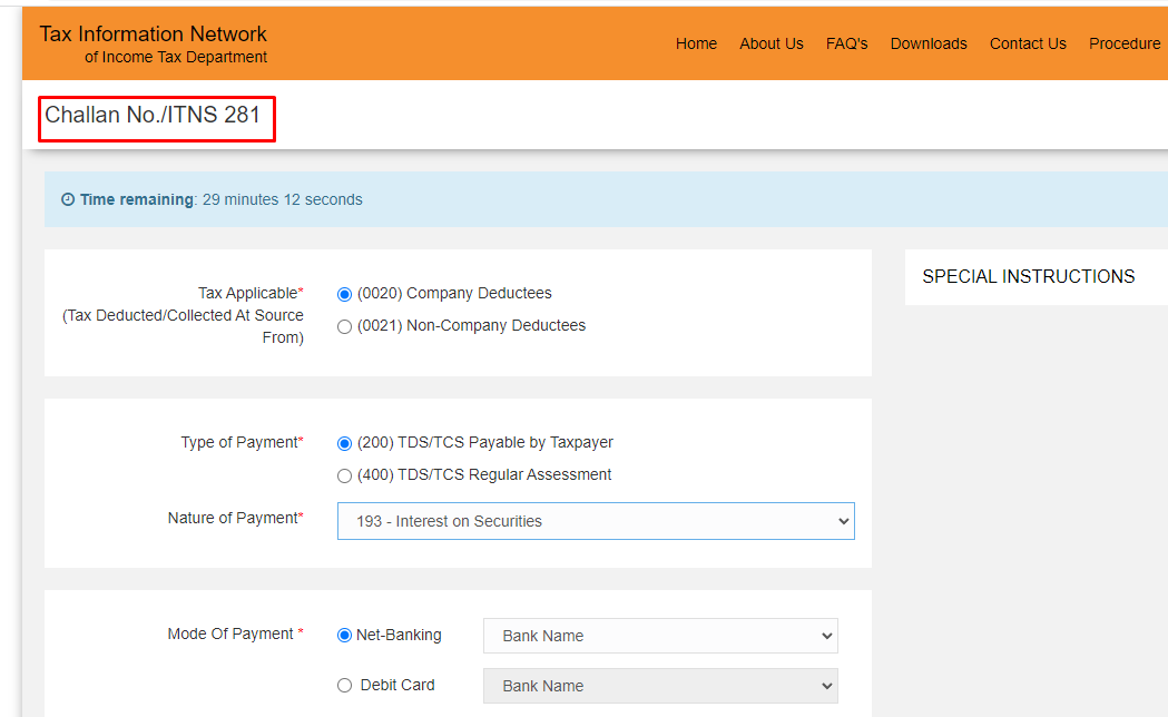 TDS Online Payment : Steps of Making TDS Payment Online & Offline