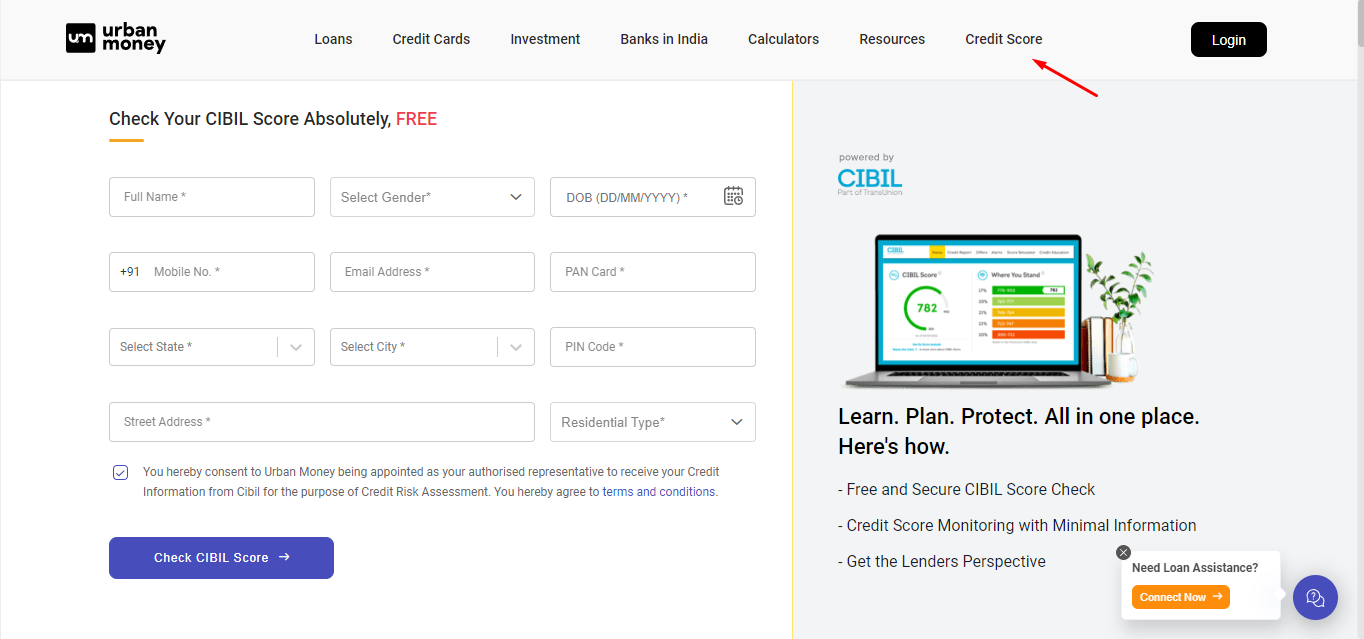 Credit Score - Free Credit Score Check Online [Without Any Impact]