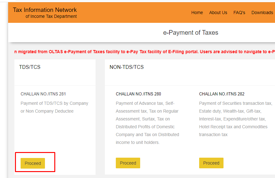 TDS Online Payment : Steps of Making TDS Payment Online & Offline