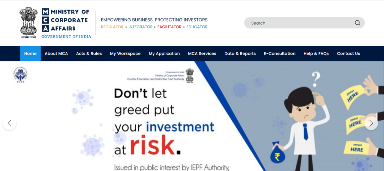 Corporate Identification Number (CIN Number) in India