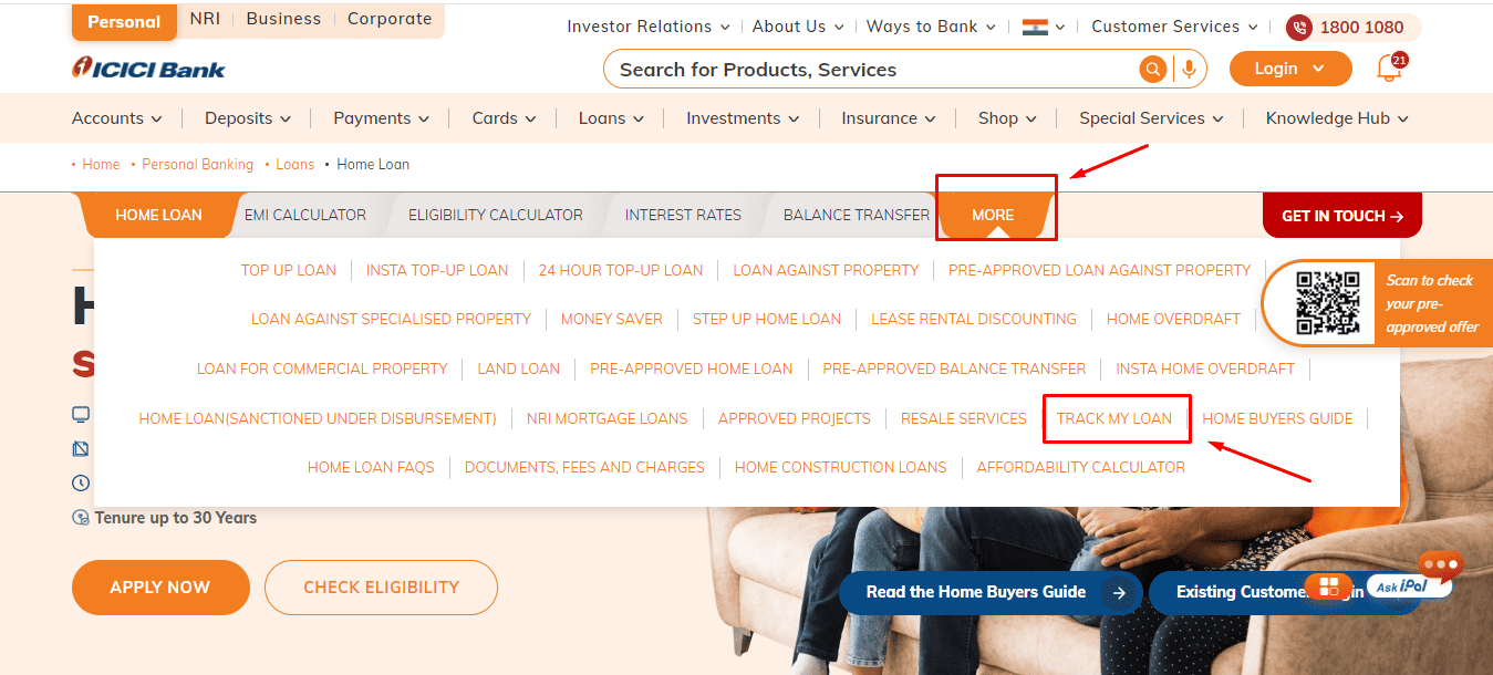 Check ICICI Bank Home Loan Application Status - Track My Loan