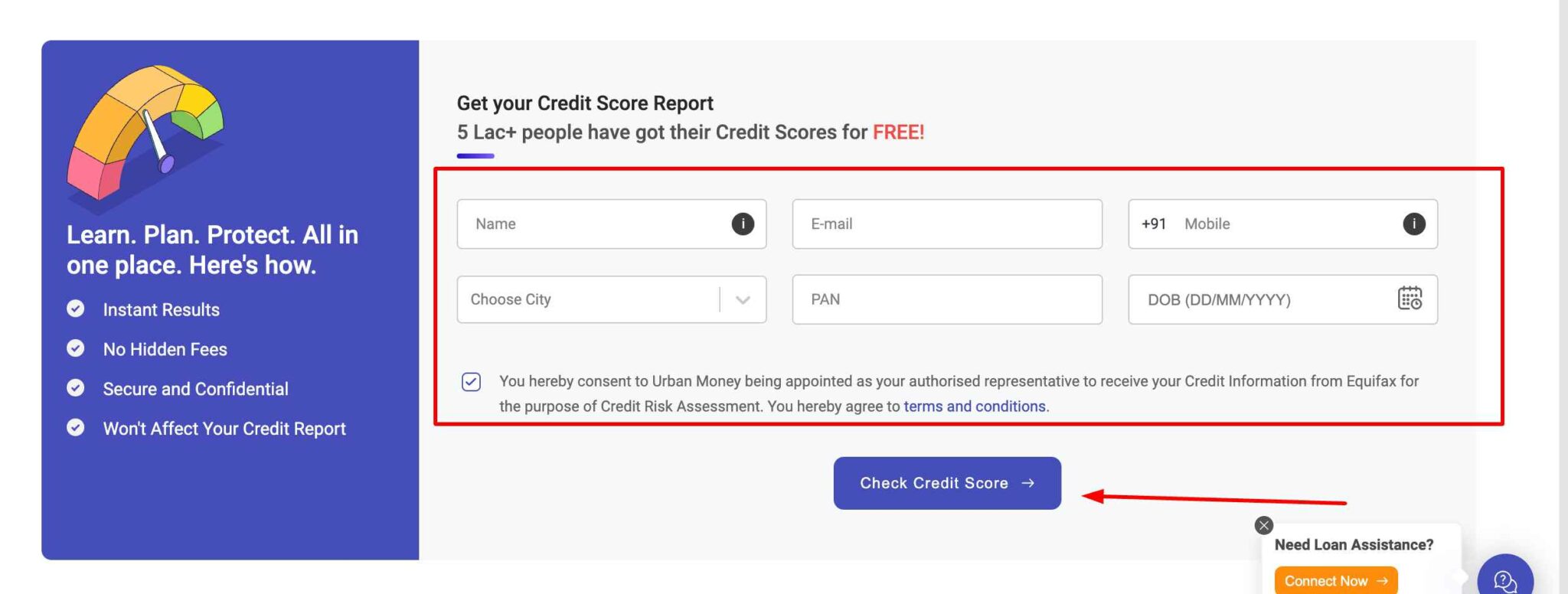 Credit Score - Free Credit Score Check Online [Without Any Impact]